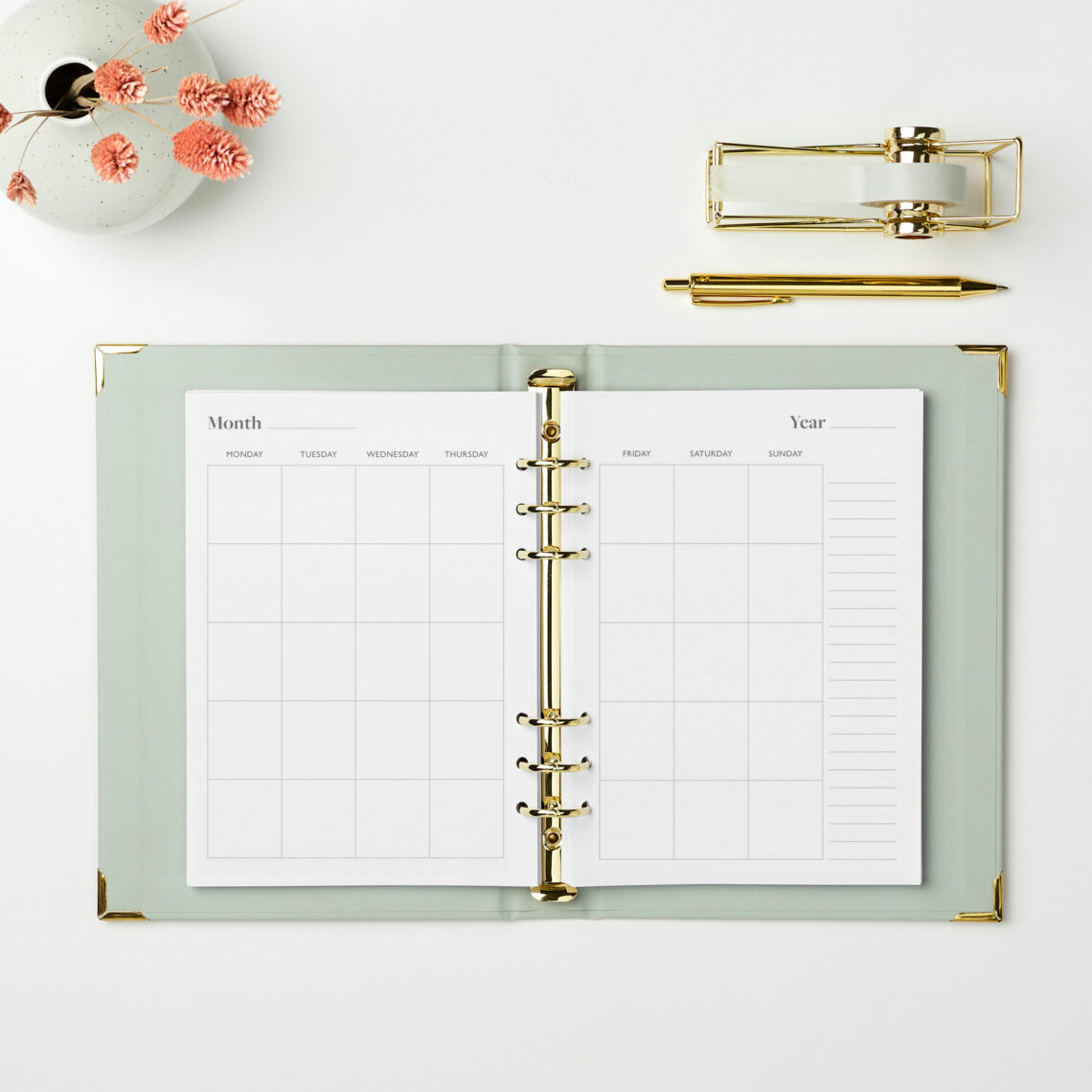 Undated Life Planner Refill | Martha Brook