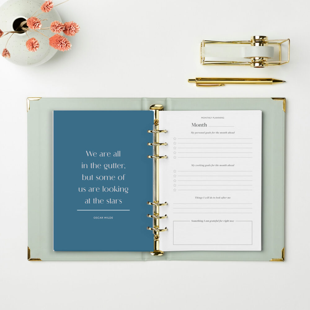 Undated Life Planner Refill | Martha Brook