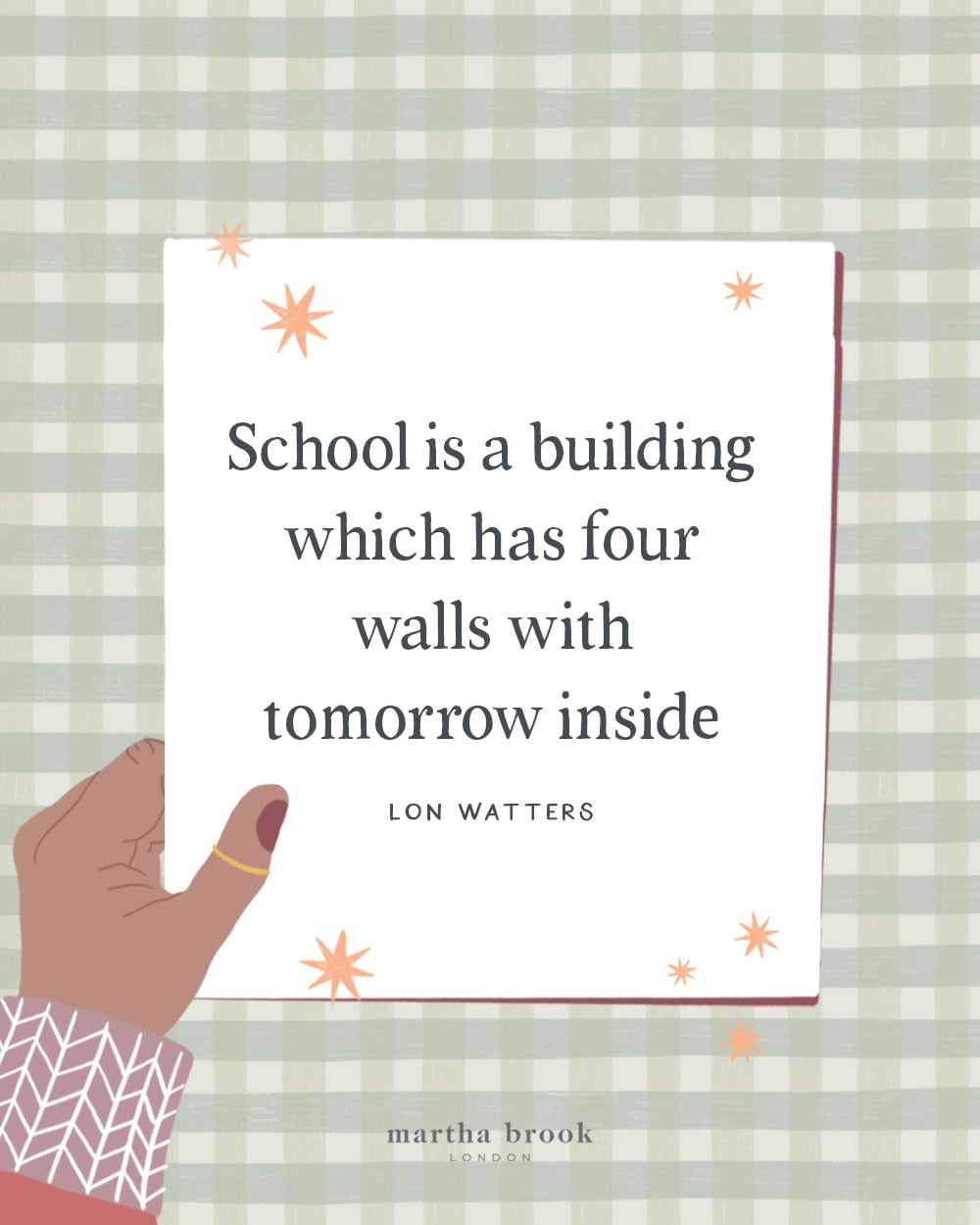 10 inspiring back-to-school quotes | Martha Brook