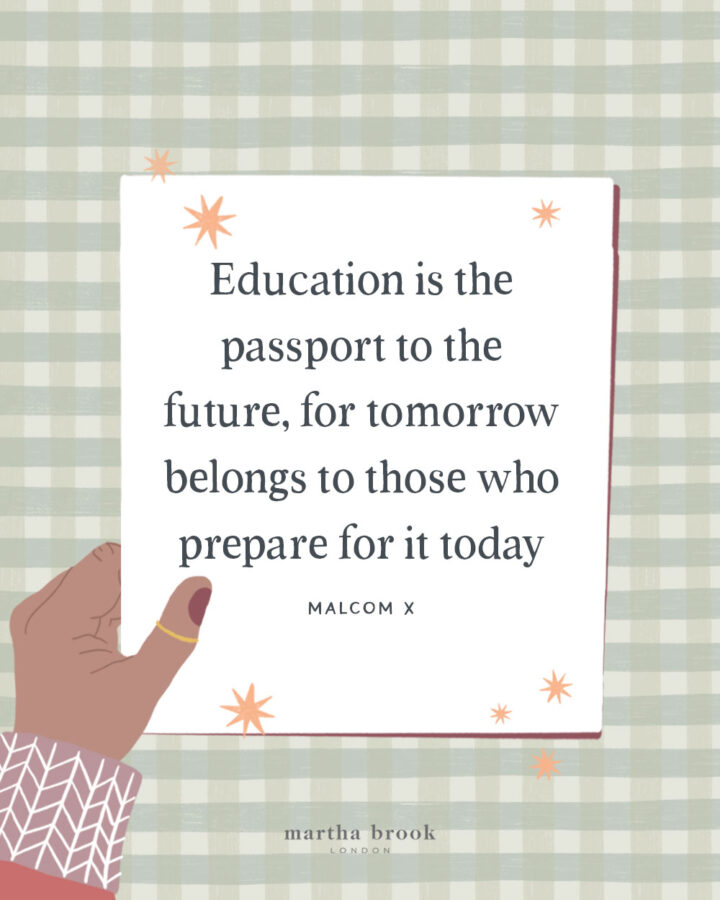 10 inspiring back-to-school quotes | Martha Brook